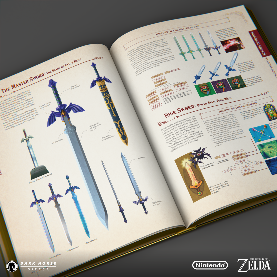 The Legend of Zelda Encyclopedia Deluxe Edition HC – Dark Horse Direct