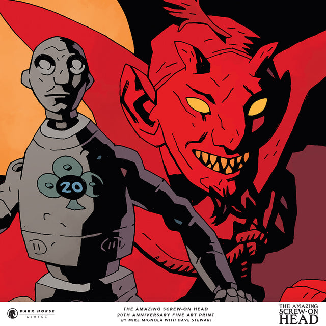 The Amazing Screw-On Head 20th Anniversary Fine Art Print – Dark Horse ...