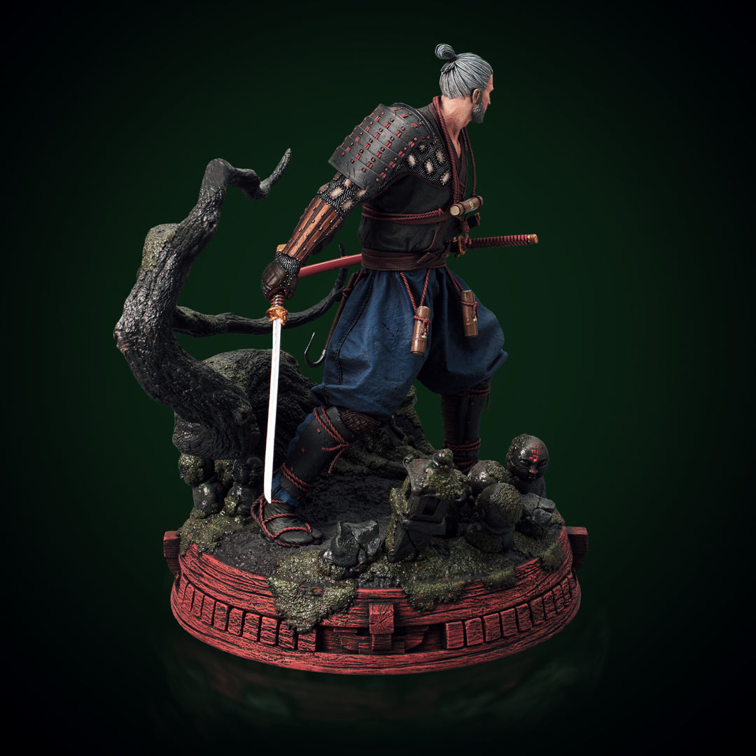 The Witcher 3 - Wild Hunt: Geralt Ronin - Lone Wolf Figure (Standard E ...