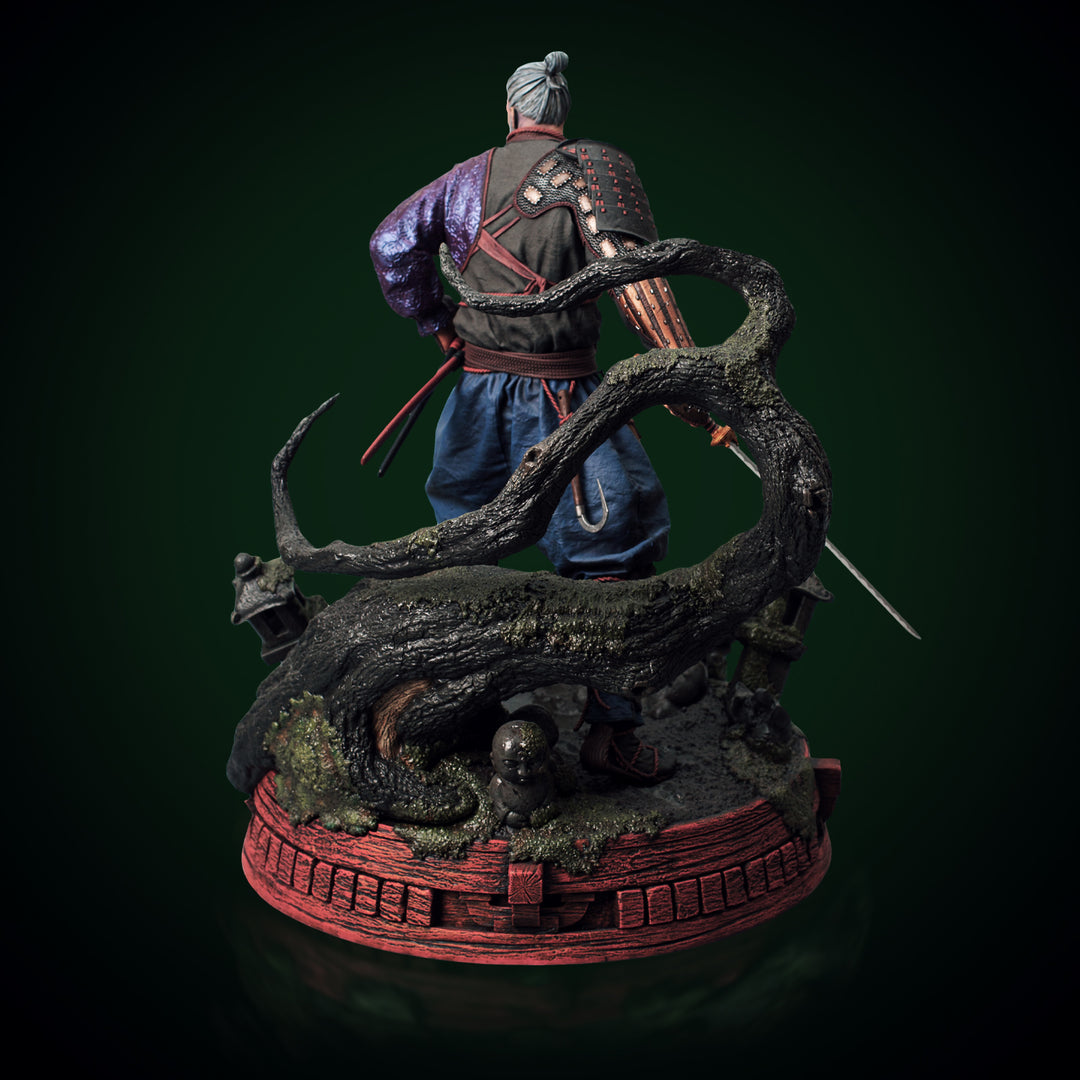 The Witcher 3 - Wild Hunt: Geralt Ronin - Lone Wolf Figure (Standard E ...