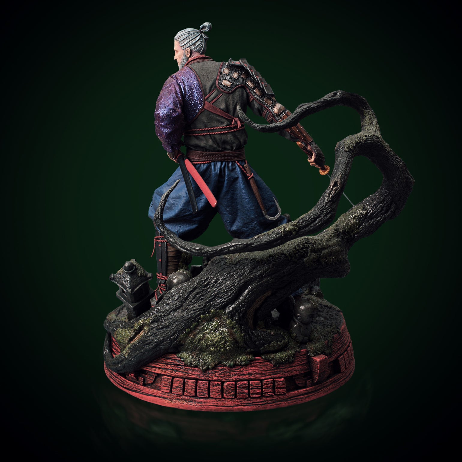 The Witcher 3 - Wild Hunt: Geralt Ronin - Lone Wolf Figure (Standard E ...