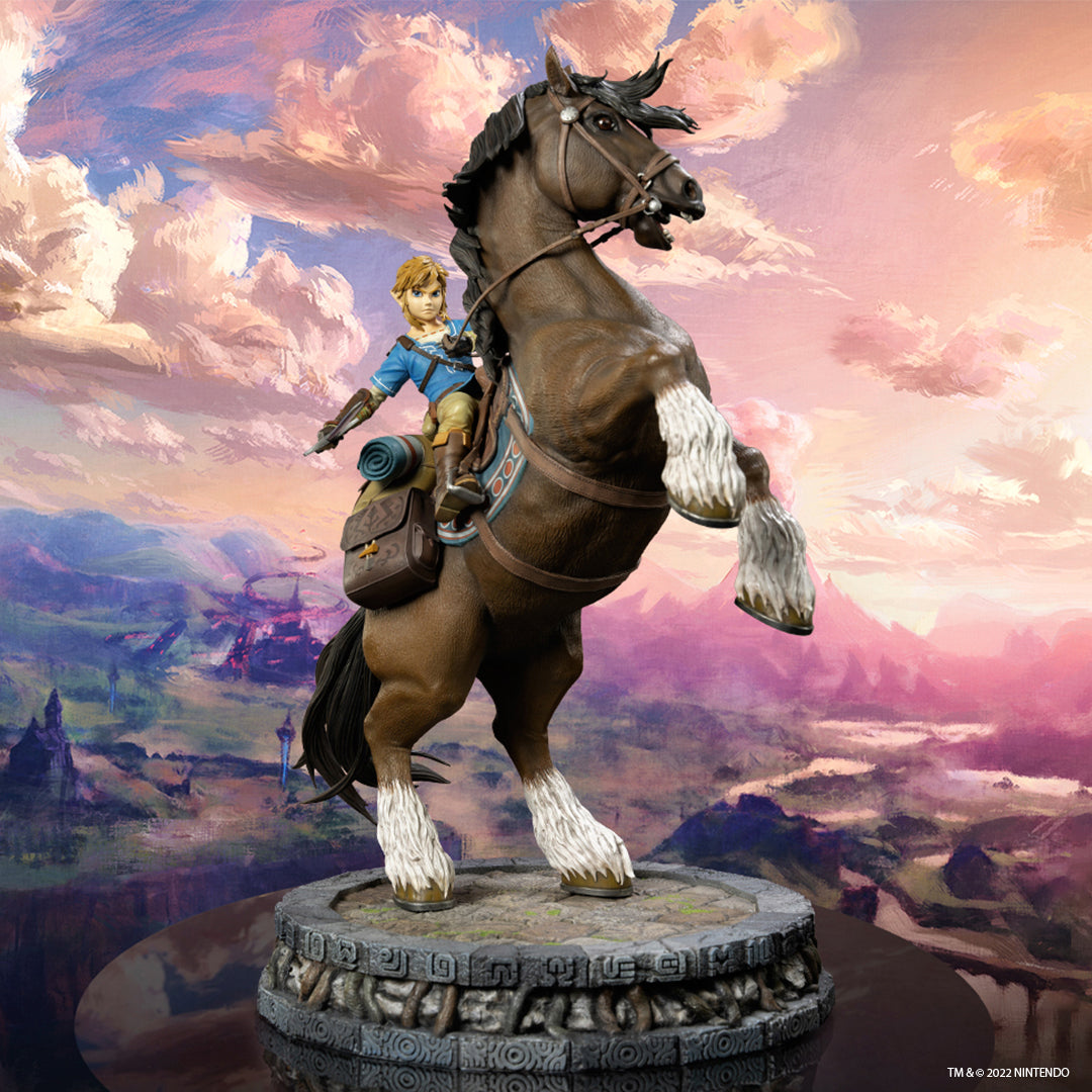 The Legend of Zelda: Breath of the Wild - Link on Horseback (Standard ...