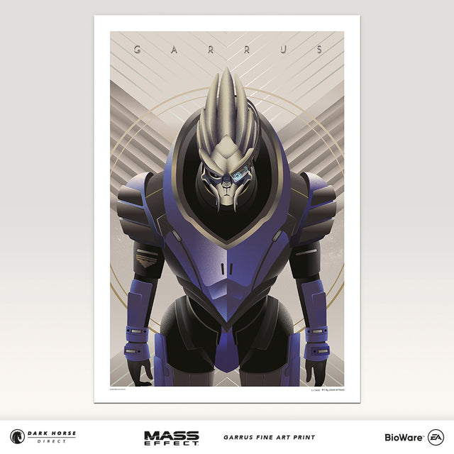 Mass Effect: Garrus Fine Art Print – Dark Horse Direct