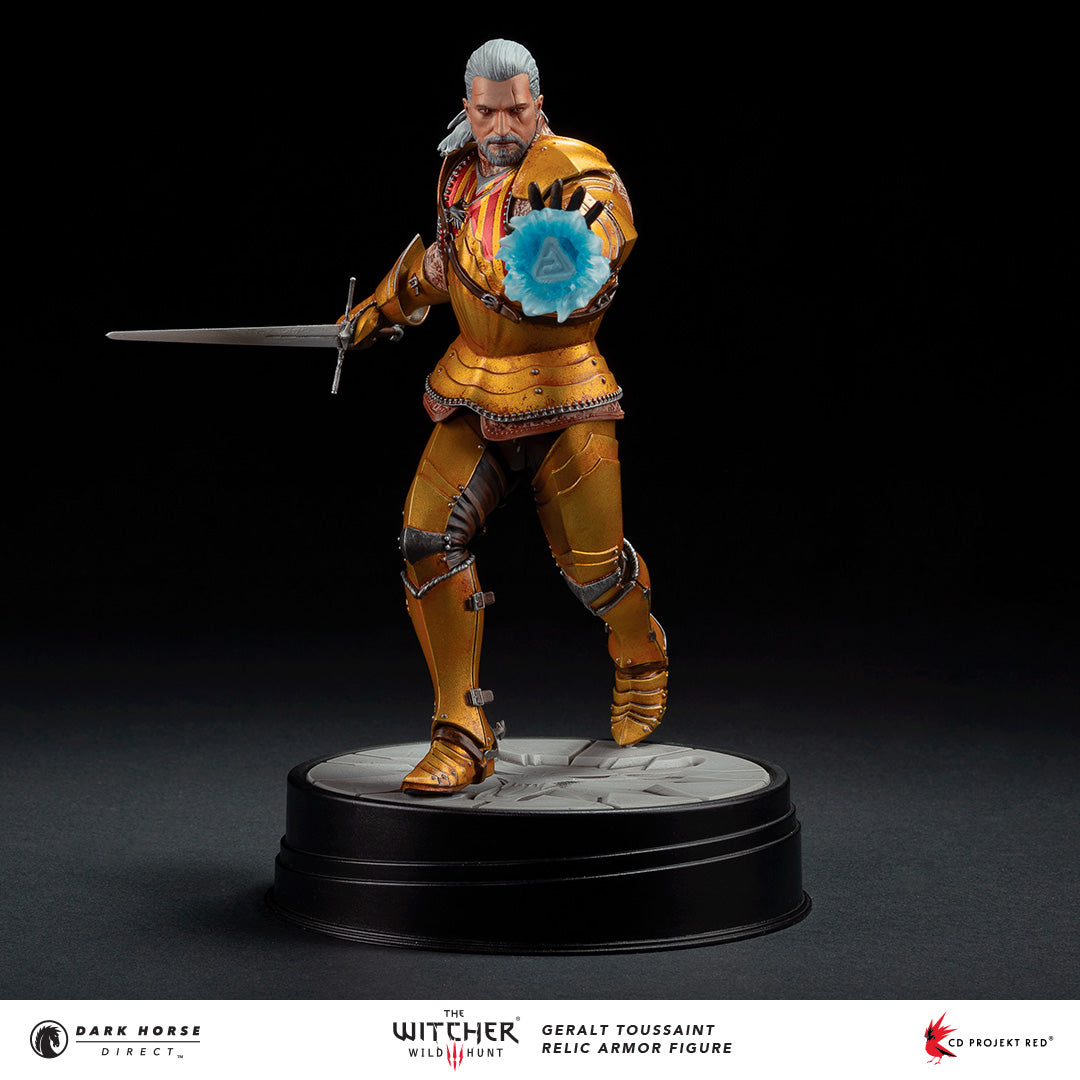 The Witcher 3: Wild Hunt — Geralt Toussaint Relic Armor Figure – Dark ...