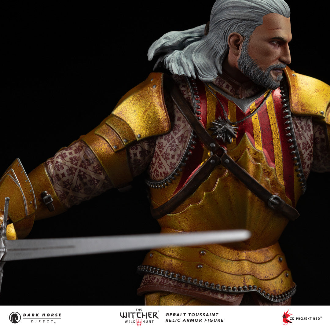 The Witcher 3: Wild Hunt — Geralt Toussaint Relic Armor Figure – Dark ...